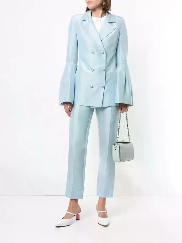 MACGRAW Silk Wing Blazer - Blue