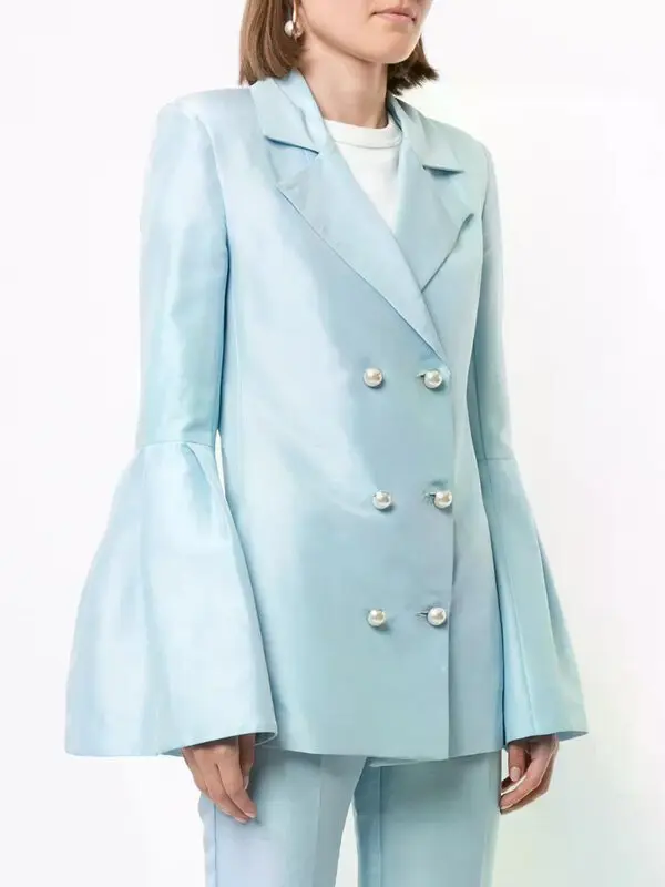 MACGRAW Silk Wing Blazer - Blue