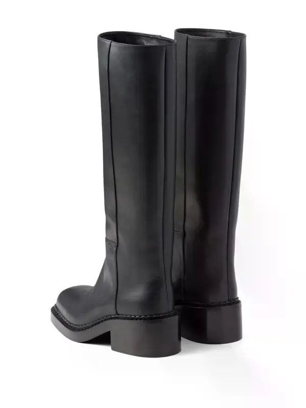 Prada Knee-high 55mm Leather Boots
