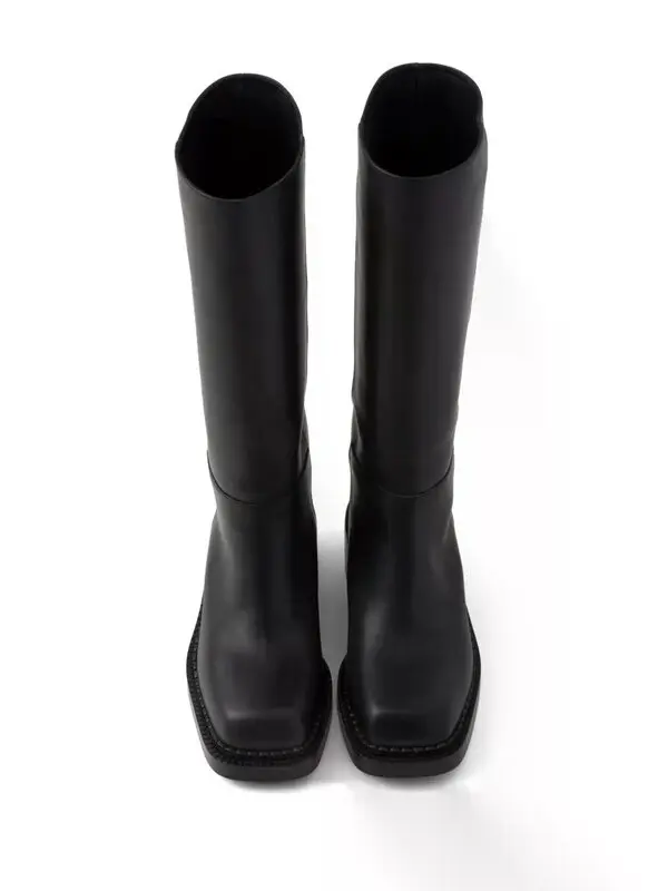 Prada Knee-high 55mm Leather Boots