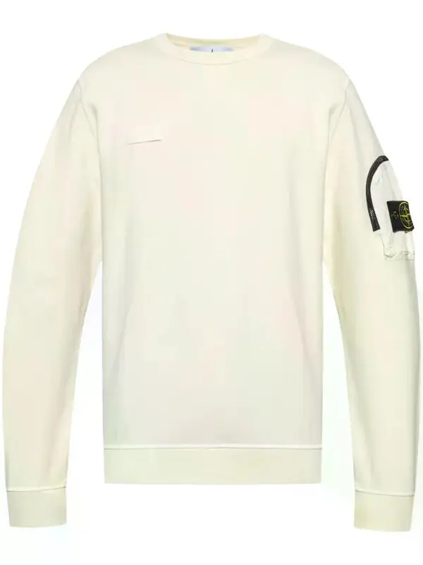 Stone Island Compass Badge Sweatshirt - Neutrals