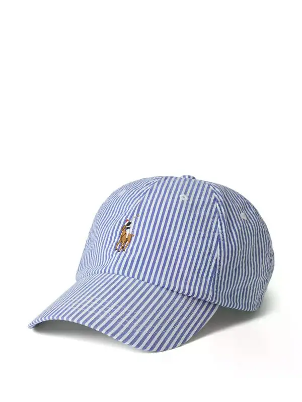 Polo Ralph Lauren Striped Cap - Blue