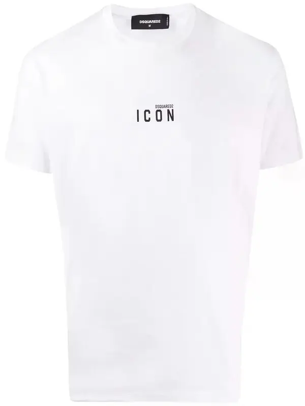 Dsquared2 Mini Icon-print Boxy T-shirt - White