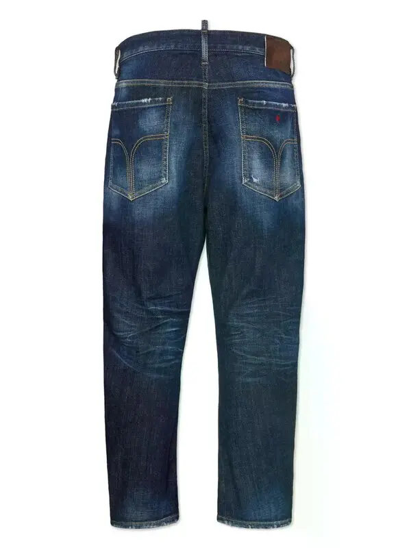Dsquared2 Mid-rise Straight-leg Jeans