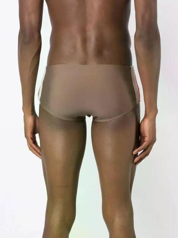 AMIR SLAMA Colour-block Swimming Trunks