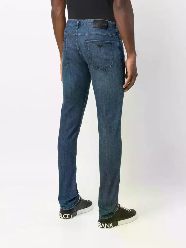 Emporio Armani Slim-fit Jeans - Blue
