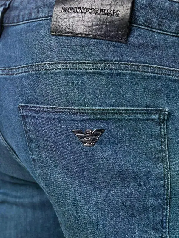 Emporio Armani Slim-fit Jeans - Blue