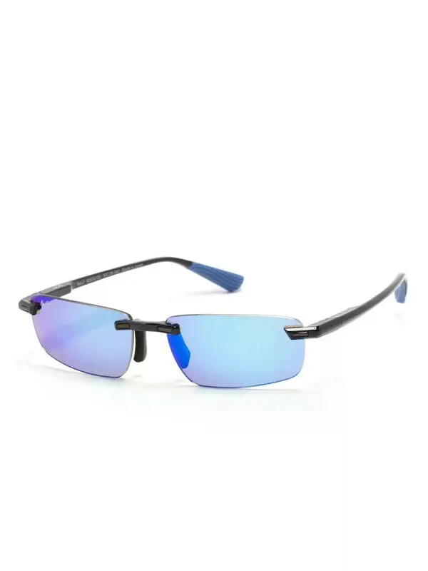 Maui Jim Polarized Rectangle-frame Sunglasses