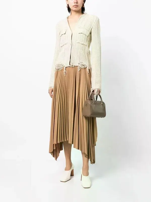 JNBY Cropped Button-up Cardigan - Neutrals