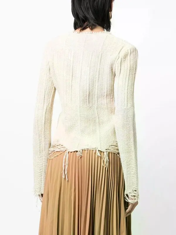 JNBY Cropped Button-up Cardigan - Neutrals