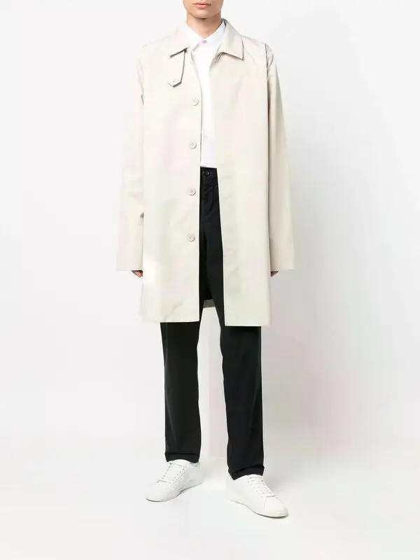 Paul Smith Organic Cotton Chinos Trousers - Blue