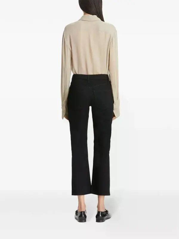 Tory Burch Cropped Flare Jeans