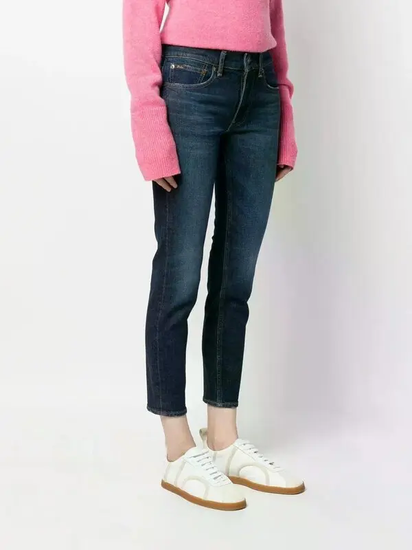 Polo Ralph Lauren Mid-rise Cropped Jeans