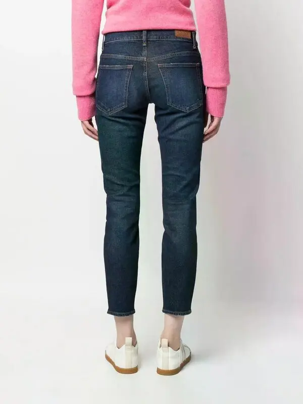 Polo Ralph Lauren Mid-rise Cropped Jeans