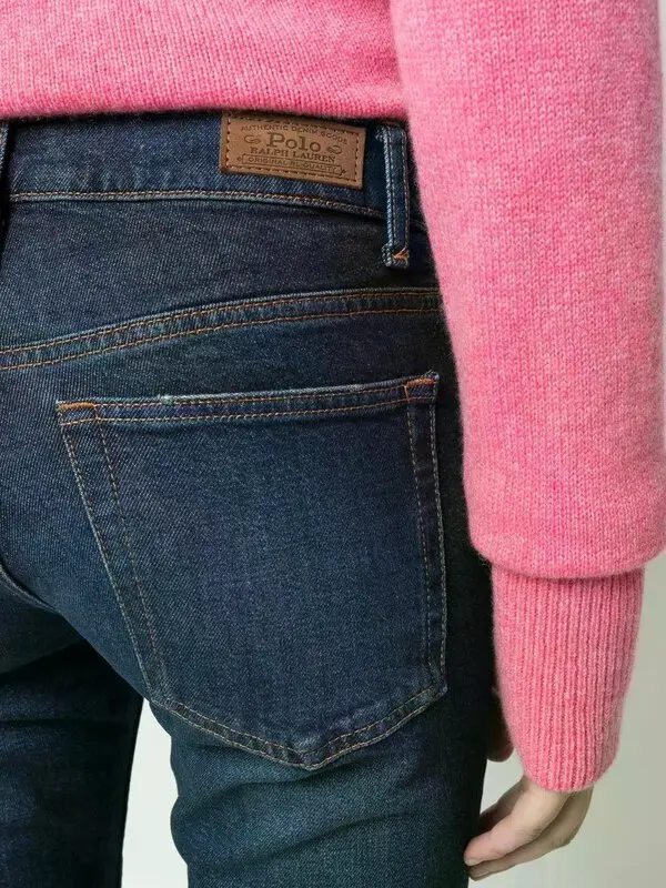 Polo Ralph Lauren Mid-rise Cropped Jeans