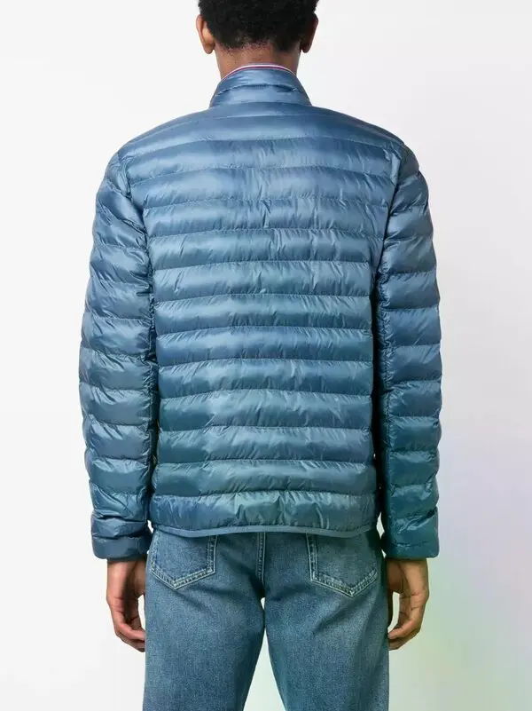 Tommy Hilfiger Padded Zip-up Puffer Jacket With Logo Patch