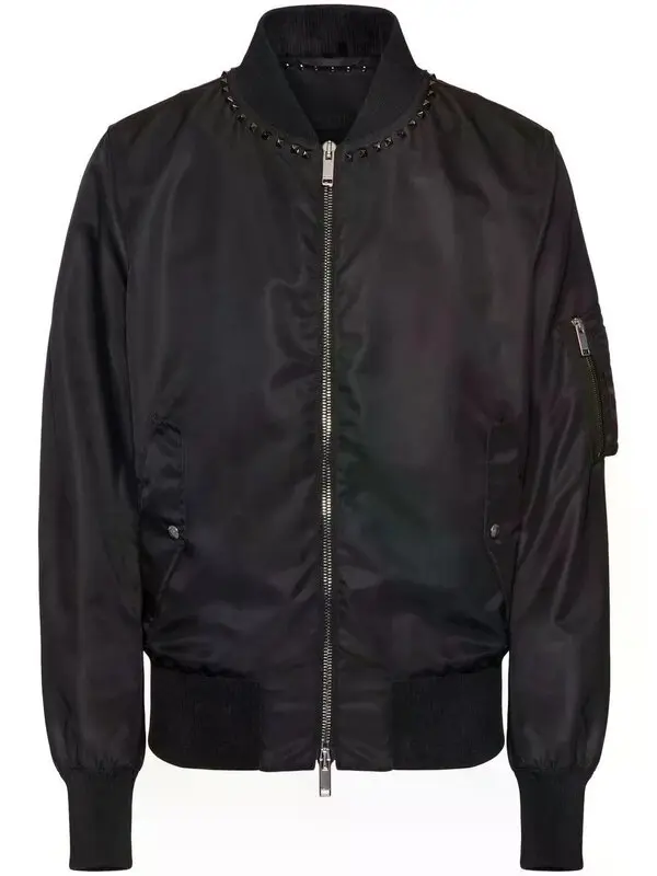 Valentino Garavani Studded Bomber Jacket