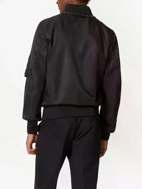 Valentino Garavani Studded Bomber Jacket