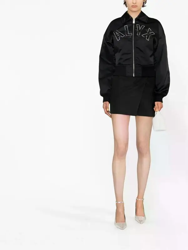 1017 Alyx 9sm Embroidered Logo Bomber Jacket