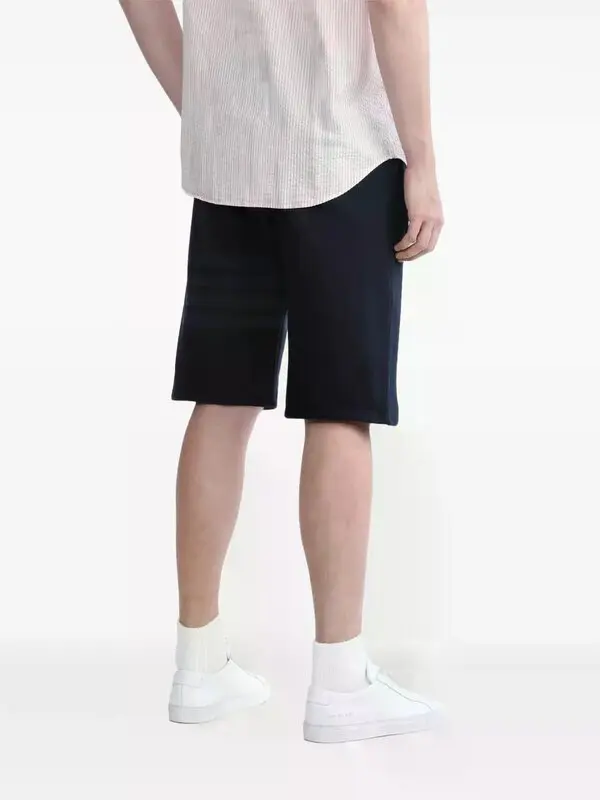 Thom Browne 4-bar Loopback Track Shorts - Blue