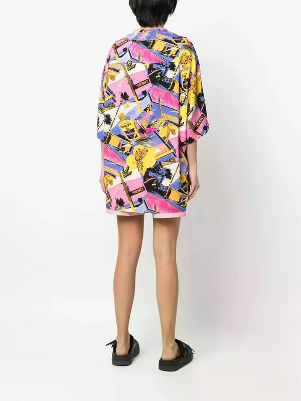 Palm Angels Miami Graphic-print Bowling Shirt