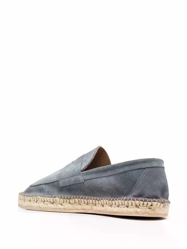 SCAROSSO Diego Jute Espadrilles - Grey