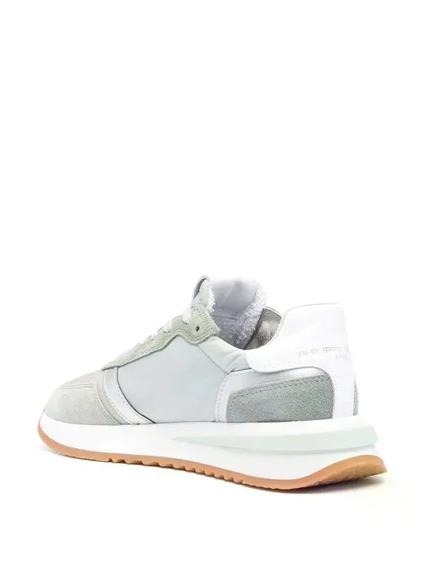 Philippe Model Low-top Suede Sneakers - Green