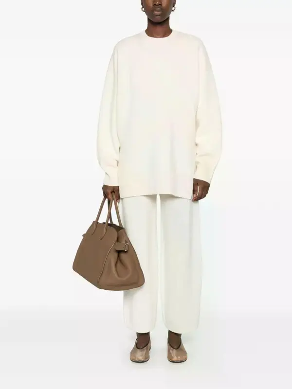 TOTEME Double-knit Wool-cashmere Blend Sweater