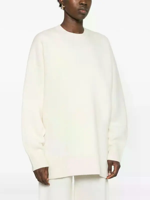 TOTEME Double-knit Wool-cashmere Blend Sweater