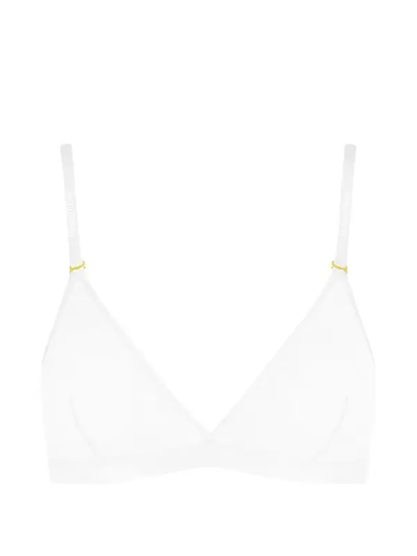 MAISON CLOSE Corps À Corps Triangle-cup Bra - White
