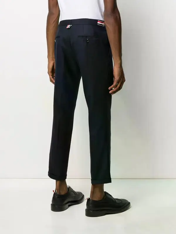 Thom Browne Cropped Wool Trousers