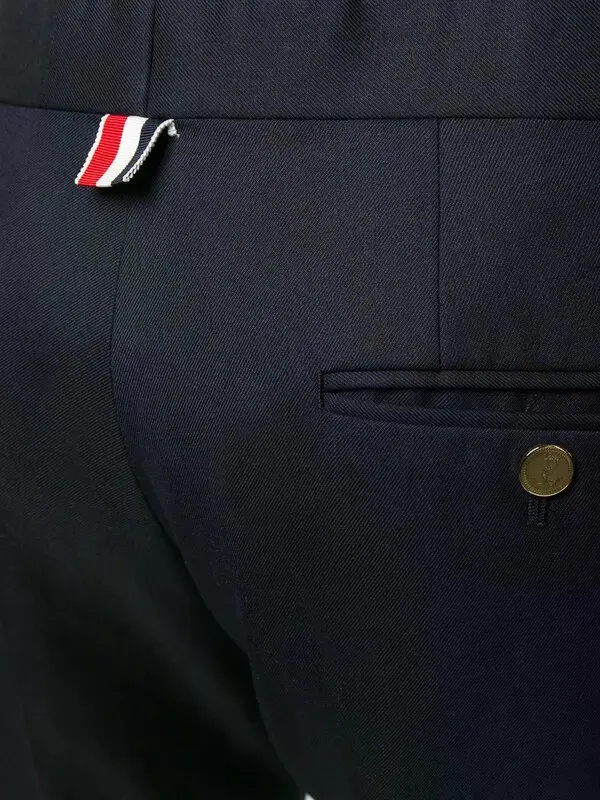 Thom Browne Cropped Wool Trousers