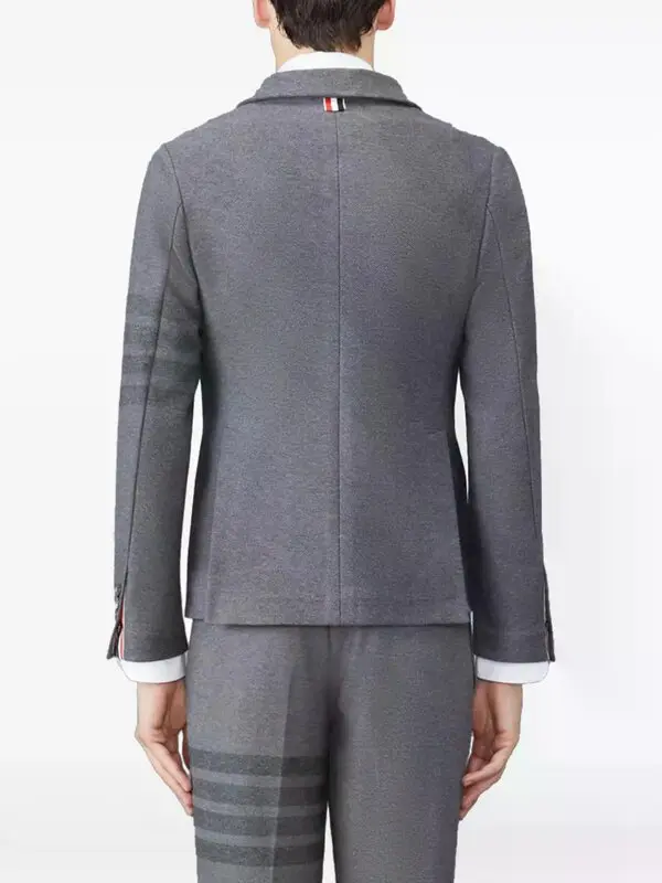 Thom Browne 4-bar Single-breasted Blazer - Grey