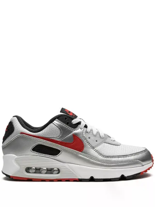 Nike Air Max 90 Icons Bullet Sneakers - Silver
