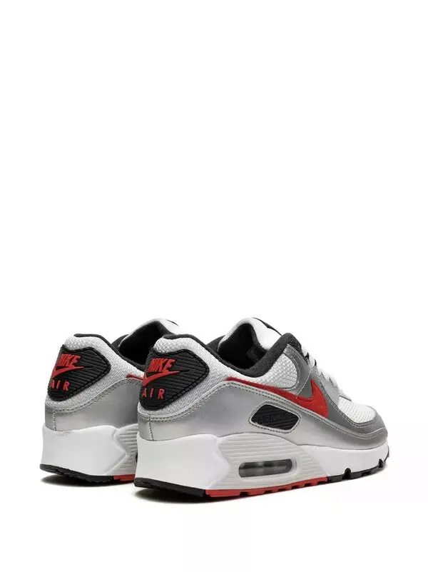 Nike Air Max 90 Icons Bullet Sneakers - Silver