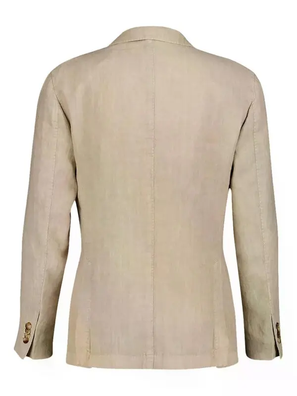 Boglioli Linen Blazer - Neutrals