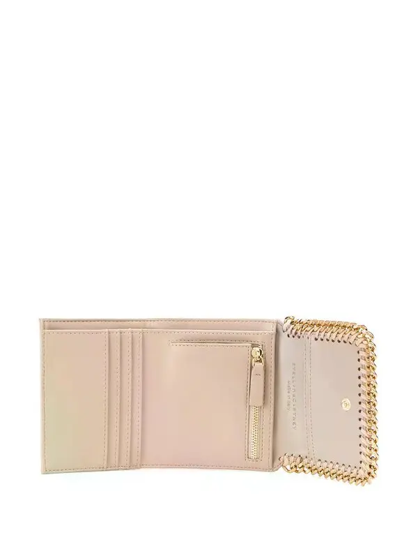 Stella McCartney Small Falabella Wallet - Neutrals