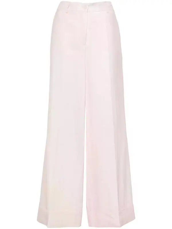 P.a.r.o.s.h Mid-waist Wide-leg Trousers
