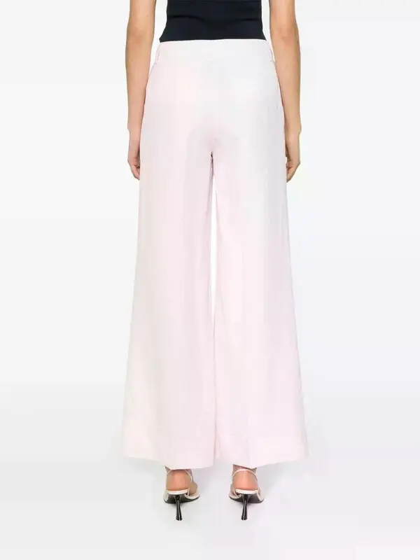 P.a.r.o.s.h Mid-waist Wide-leg Trousers