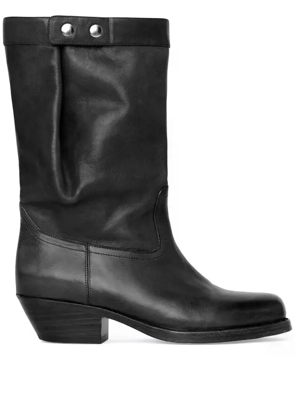 Isabel Marant Étoile Ademe Leather Boots - Black