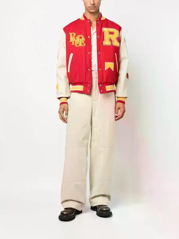 Rhude Bull Market Varsity Jacket