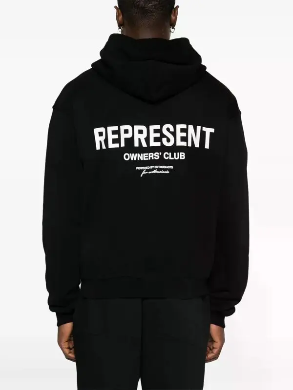 REPRESENT Owners Club Hoodie - Black