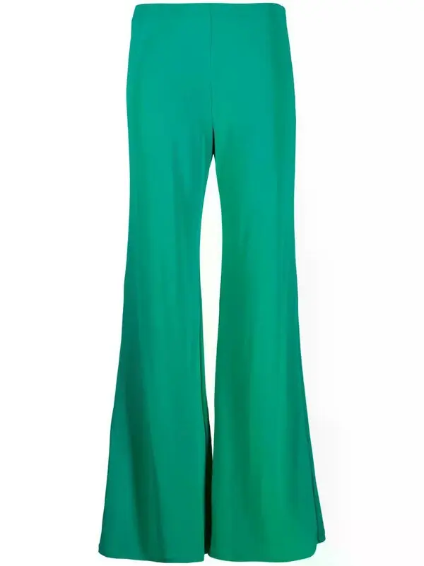 Alberta Ferretti High-waisted Flared Trousers