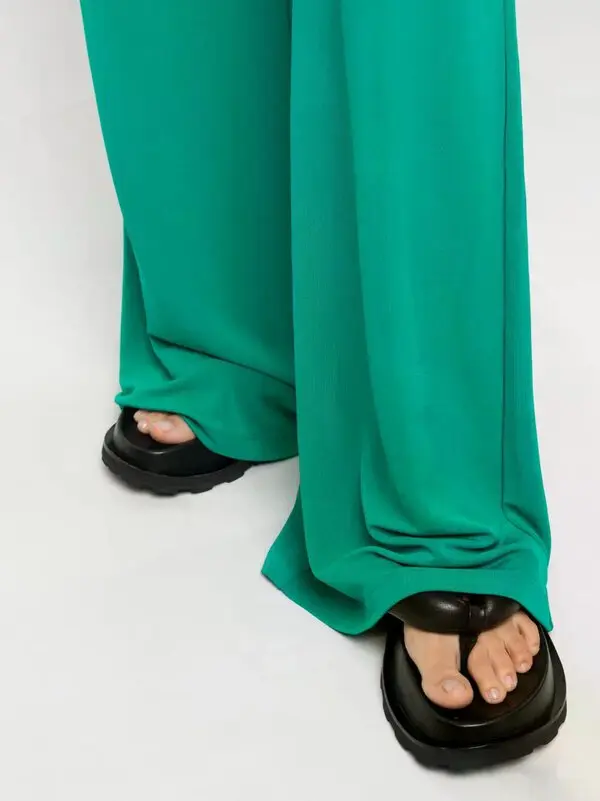 Alberta Ferretti High-waisted Flared Trousers