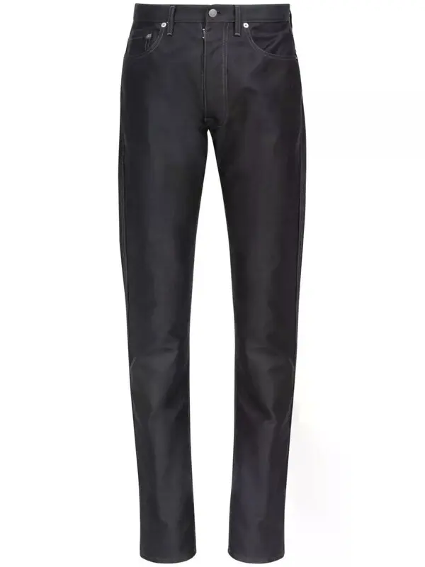 MAISON MARGIELA Four-stitch Satin Trousers