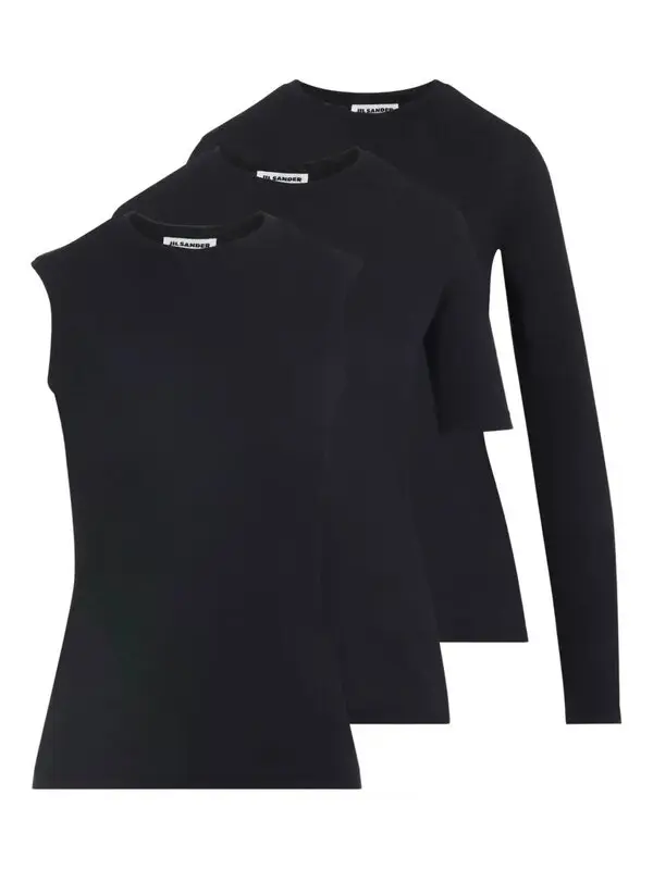 JIL SANDER Cotton T-shirts