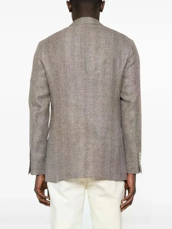 Brunello Cucinelli Double-breasted Blazer - Brown