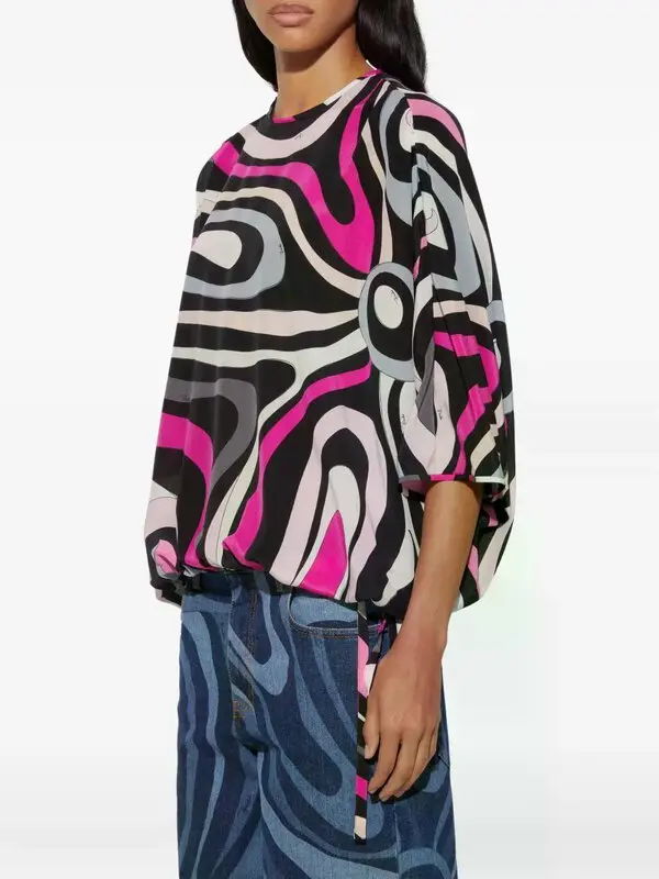 Emilio Pucci Marmo Blouse