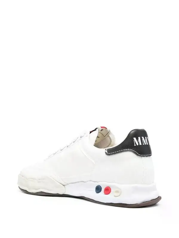Mihara Yasuhiro Logo-print Leather Sneakers - White