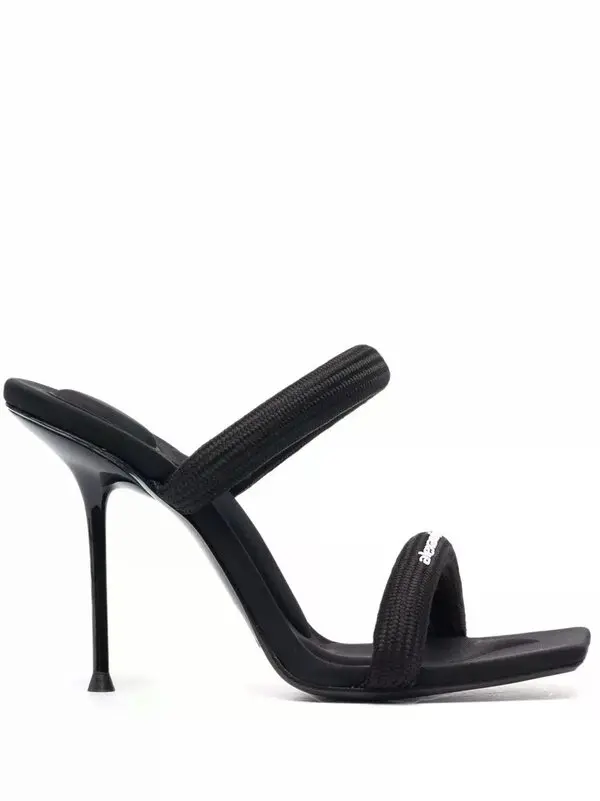 Alexander Wang Julie Logo-print Sandals